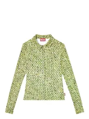 DIESEL® Patterned Long-Sleeve Top
