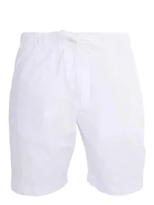 BLUEMINT Elasticated-waist Cotton Blend Shorts - White