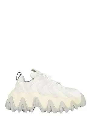 Eytys Square-toe Chunky Sneakers - White