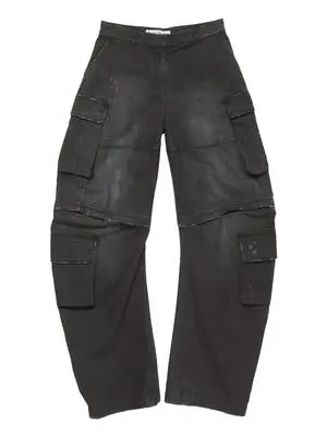 Acne Studios Cargo Palazzo Trousers - 900-black