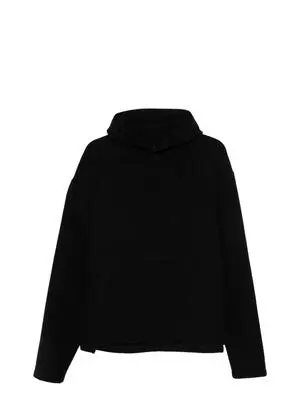 RIER Wool Hoodie - Black