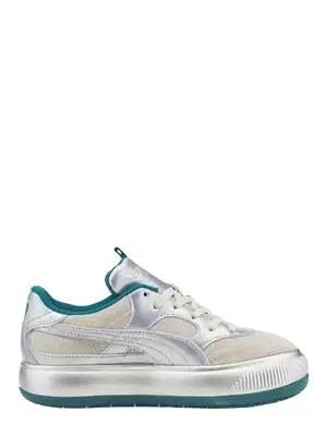 PUMA Mayu Leather Metallic Sneakers