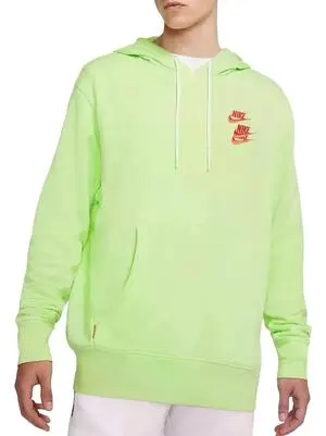 Nike Drawstring-hood Hoodie - Green