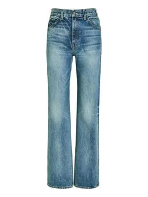 NILI LOTAN Joan Straight-leg Jeans - Denim