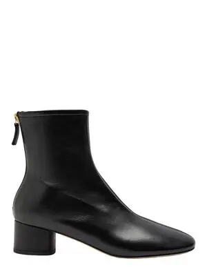 Dear Frances Harlie 45 Leather Ankle Boots - Black
