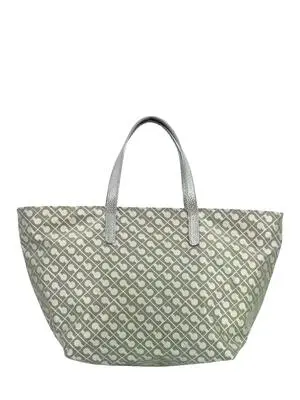 GHERARDINI Logo Tote Bag - Green