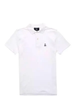 Psycho Bunny Bunny-logo Polo Shirt - White
