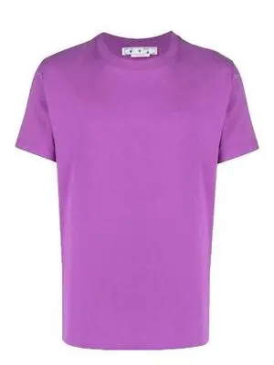Off-White Offwhite Diag Tab Slim Fit Orchird T-shirt Purple