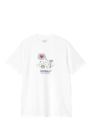 Carhartt Wip Work Life Romance T-shirt - White