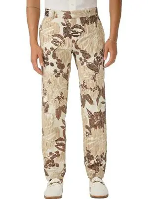 Mr Turk Clyde Slim Fit Trouser - Poplar Multi