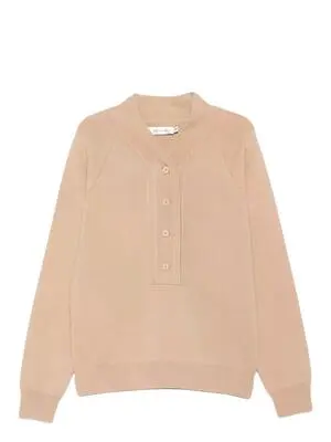 AYA MUSE Henley Jumper - Neutrals