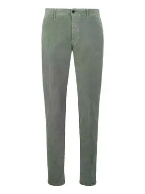SLOWEAR Welt-pocket Corduroy Trousers - Green