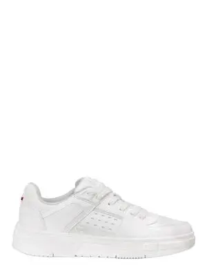 Hugo Perforated-panel Sneakers - White