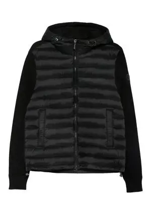 COLMAR Quilted Jacket With Hood - Black