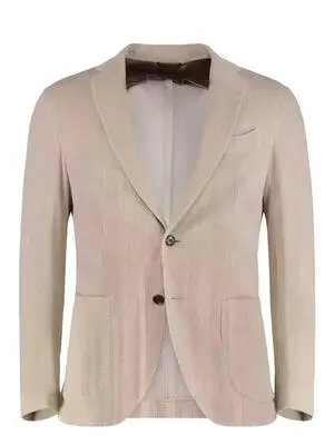 MOORER Audley Corduroy Blazer - Neutrals