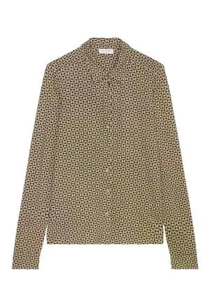 Marc O'polo Geometric Print Shirt - Neutrals