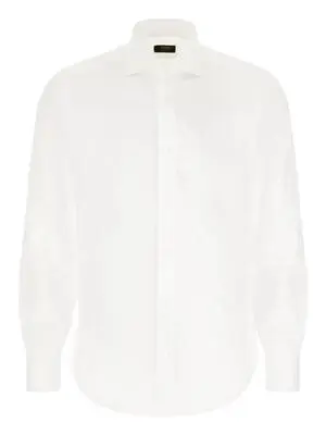 BARBA NAPOLI Button-cuff Shirt - White