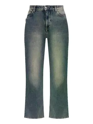 Zadig&Voltaire Faded Straight-leg Jeans - Blue