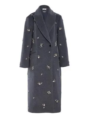Simkhai Gianni Wool Coat - Grey