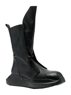 Rick Owens Leather Boots - Black