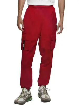 Nike Cargo-pockets Track Pants - Red