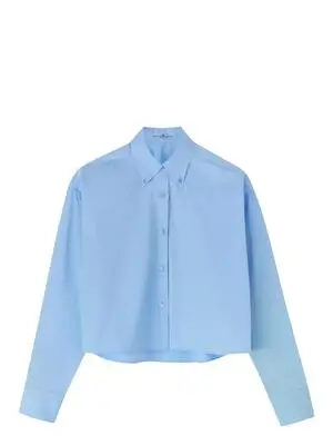 ERMANNO SCERVINO Button-Down Cropped Shirt