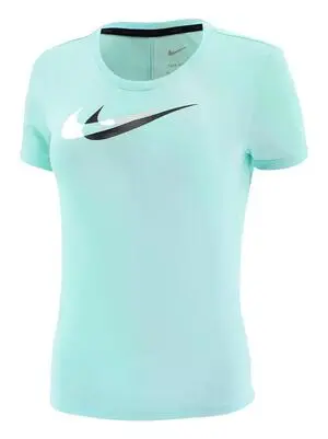 Nike Dri-fit Swoosh Run Short-sleeve T-shirt - Blue