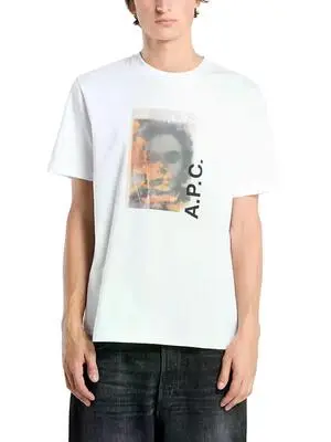 A.p.c. Print T-shirt - White