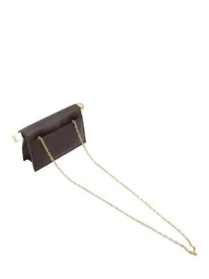 Jacquemus Small Rond Carré Clutch - Brown