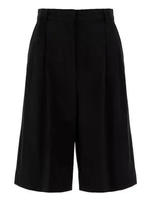 Max Mara Pleated Shorts - Black