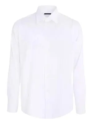 TOMBOLINI Long-sleeve Button-down Shirt - White