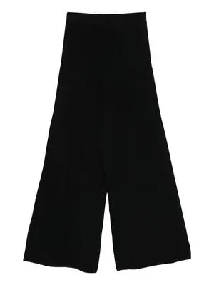 Max Mara Elasticated Waistband Trousers - Black