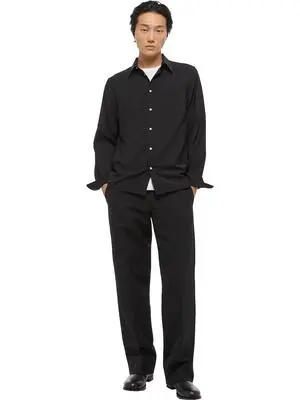 Helmut Lang Wool Classic Shirt - Black