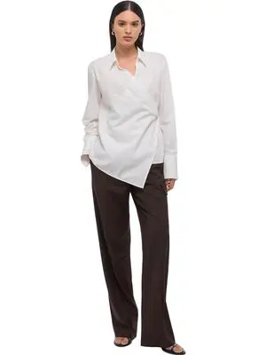 Helmut Lang Wrap Shirt - White