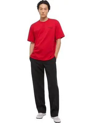 Helmut Lang Sketch Tee - Deep Red