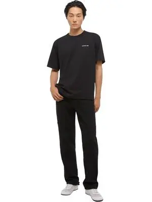 Helmut Lang Plastic Tee - Black