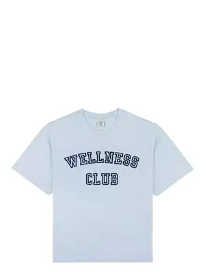 SPORTY & RICH Logo-print T-shirt - Blue