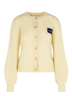 MARNI Marni Ivory Cashmere Cardigan