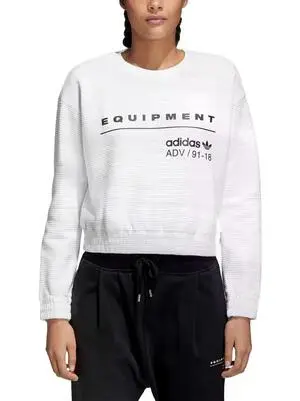 Adidas Stadium Originals Eqt Sweatshirt - White