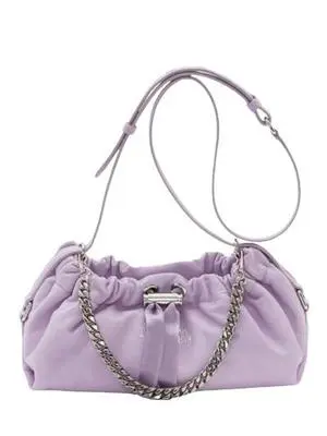 Alexander McQueen The Bundle Mini Shoulder Bag - Lilac