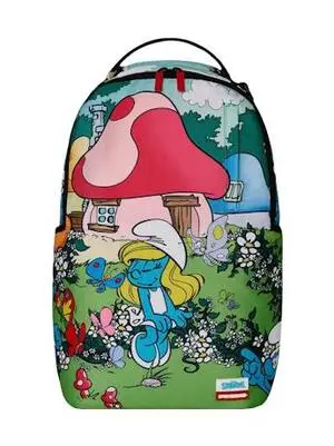 SPRAYGROUND Smurfs In The Garden Backpack - Multicolor