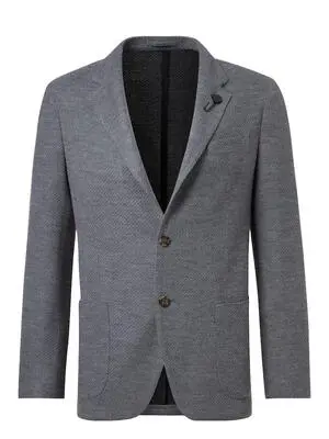 LARDINI Wool Blazer - Grey