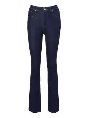 FRAME Pencil High-rise Slim Jeans - Blue