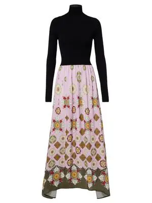 La DoubleJ Lunaria Printed Maxi Dress - Multicoloured