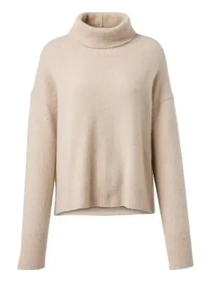 JOSEPH Cashmere Turtleneck Sweater - Beige