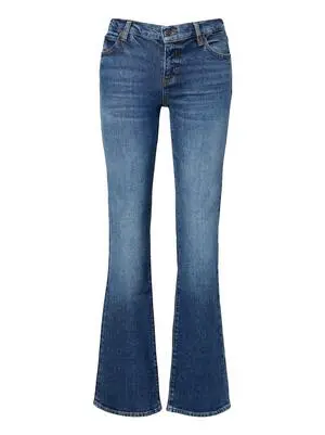 FRAME The Rodeo High-rise Bootcut Jeans - Blue