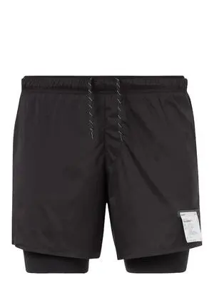 Satisfy Techsilk Running Shorts - Black