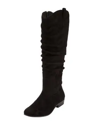 COMFORTVIEW The Roderick Tall Wide Calf Boots Black