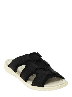 COMFORTVIEW Alivia Water Friendly Slip-on Sandal - Black