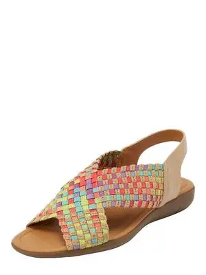 COMFORTVIEW Celestia Sling Sandal - Multi Pastel